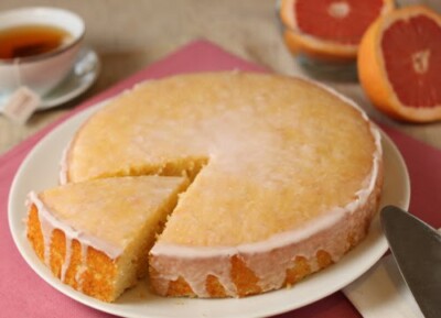 Pink Grapefruit Cake - SugarHero