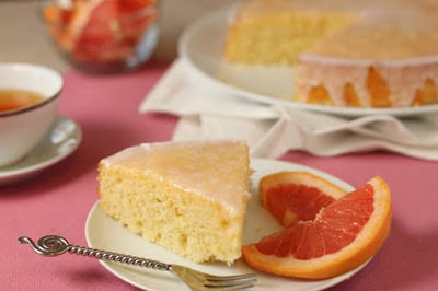 Pink Grapefruit Cake - SugarHero