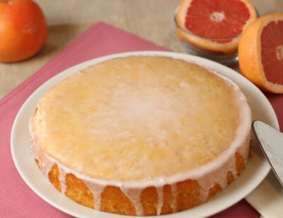 Pink Grapefruit Cake - SugarHero