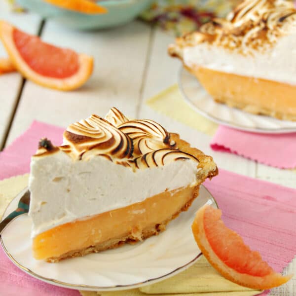 Grapefruit Meringue Pie - SugarHero