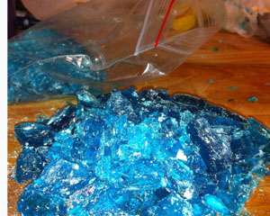 Blue Crystal Meth Rock Candy for Breaking Bad - SugarHero