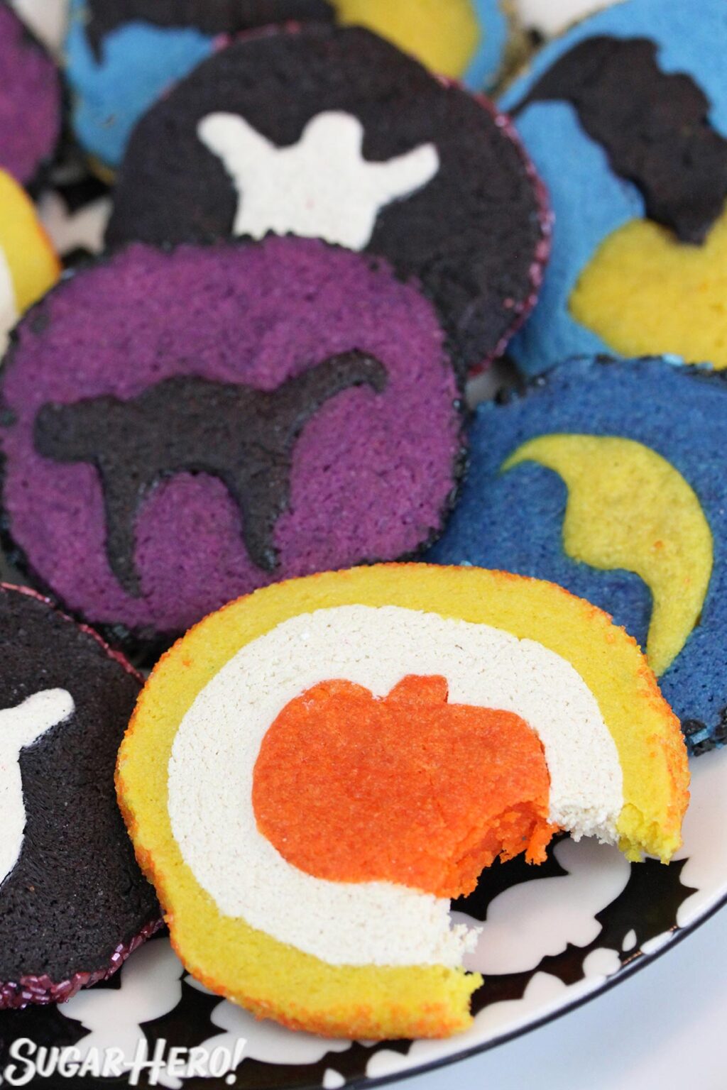 Slice and Bake Halloween Cookies - SugarHero