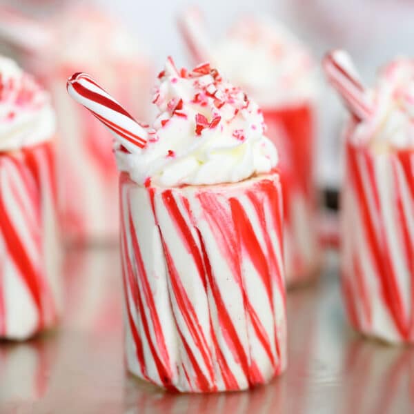 Candy Cane Cups - SugarHero