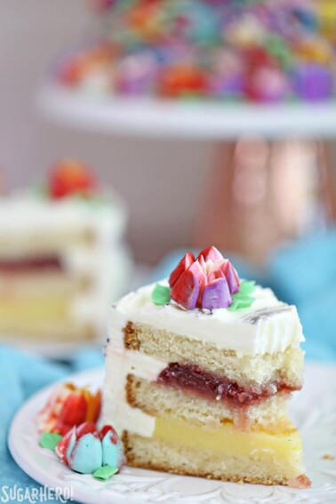 Spring In Bloom Layer Cake - SugarHero
