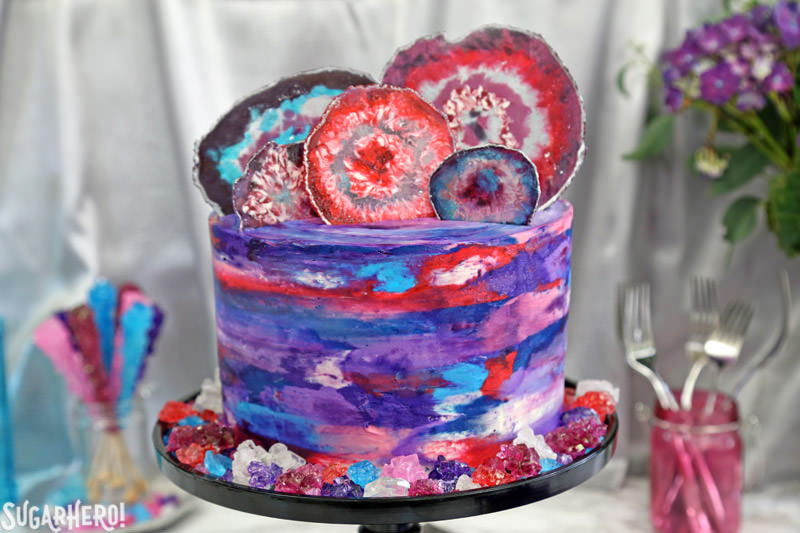 Agate Cake - SugarHero