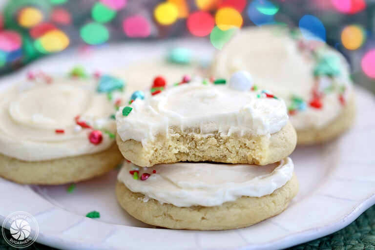 Big Soft Sugar Cookies with Frosting (plus Video!) - SugarHero
