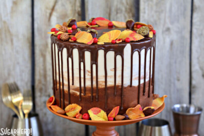 Festive Fall Layer Cake - SugarHero