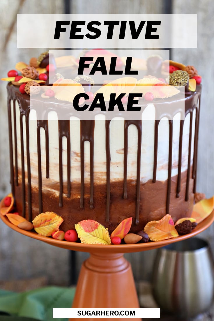 Festive Fall Layer Cake - SugarHero
