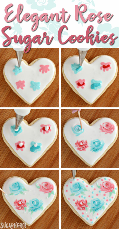 Valentine's Day Sugar Cookies - SugarHero