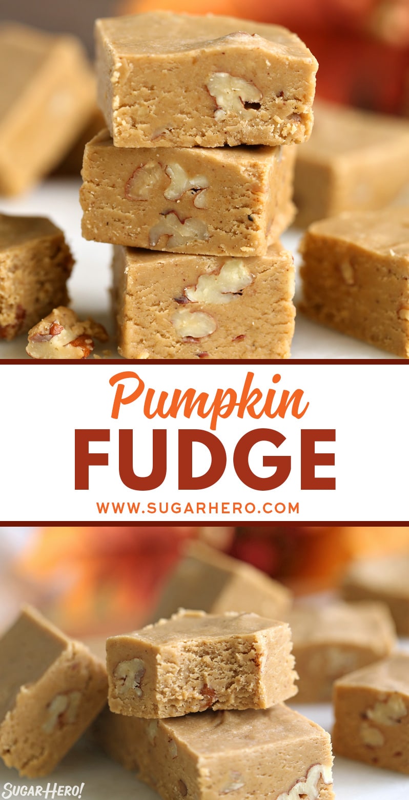 Pumpkin Fudge - SugarHero