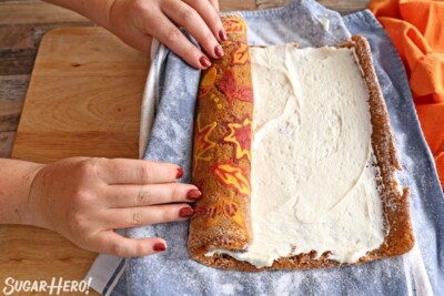 Pumpkin Roll Recipe (With Video!) - SugarHero