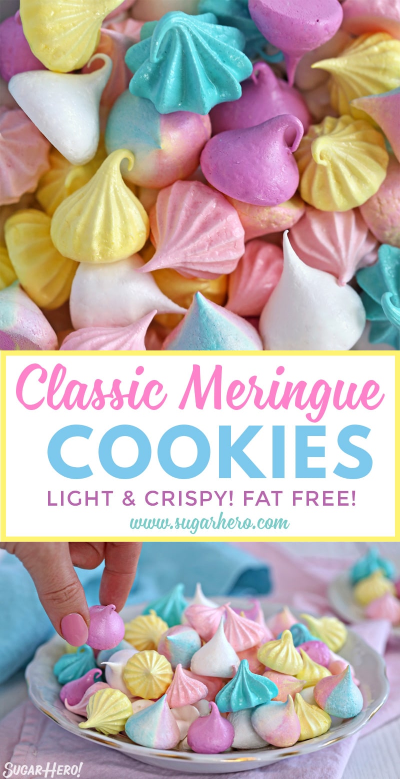Meringue Cookies - SugarHero