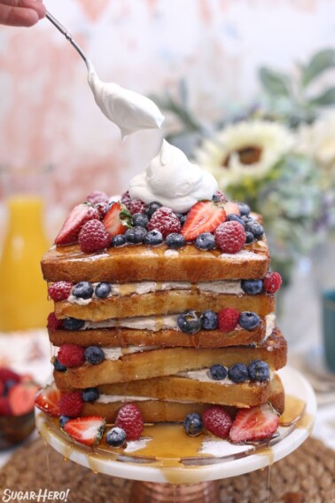 French Toast Cake - SugarHero