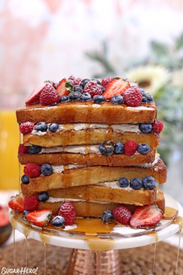 French Toast Cake - SugarHero