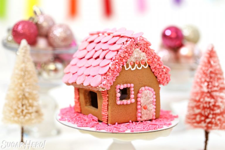 Rainbow Gingerbread House Village + Decorating Ideas - SugarHero