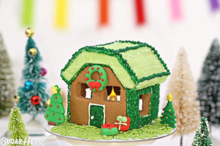 Rainbow Gingerbread House Village + Decorating Ideas - SugarHero