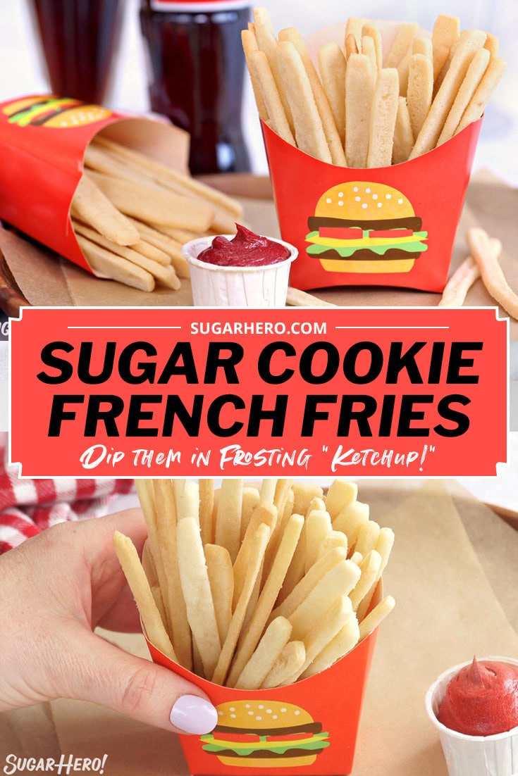 Sugar Cookie French Fries - SugarHero