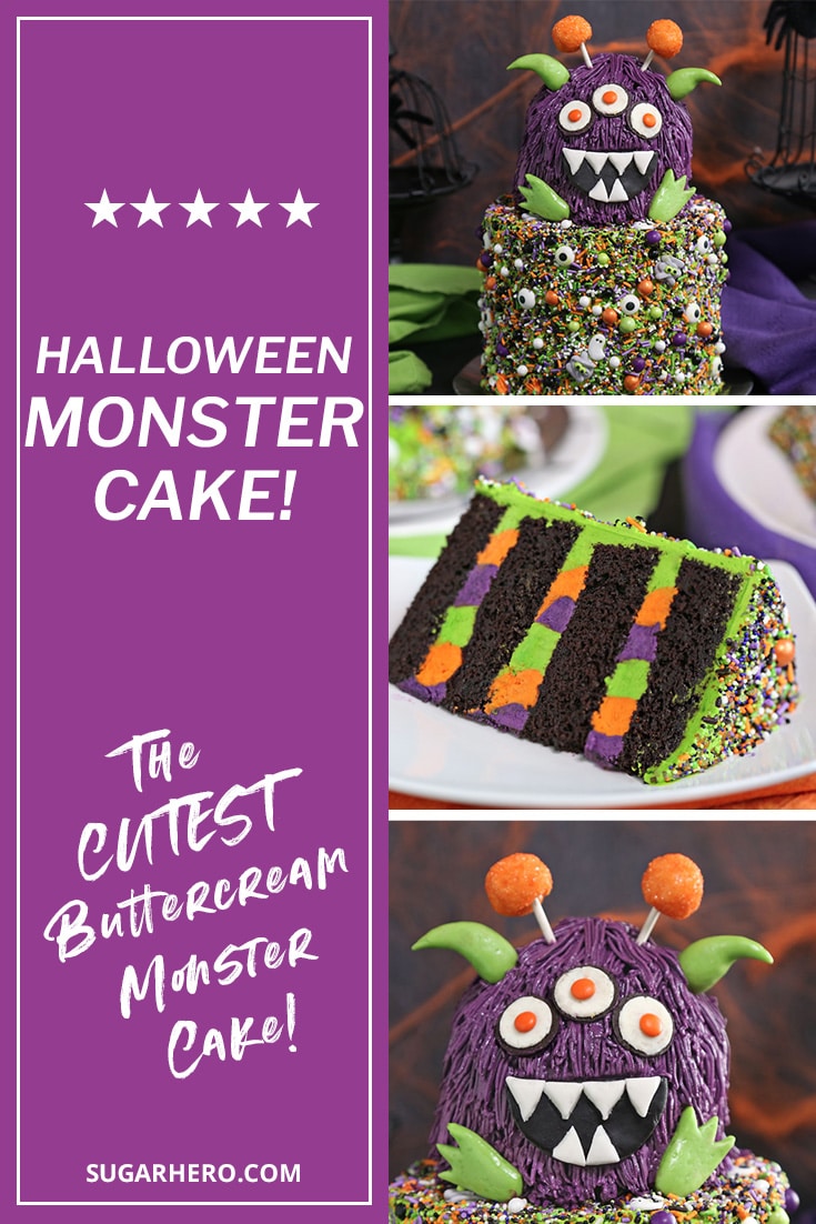 Monster Cake - SugarHero