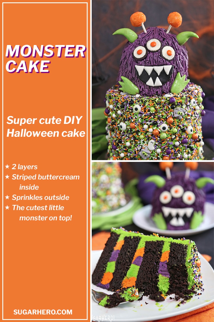 Monster Cake - SugarHero