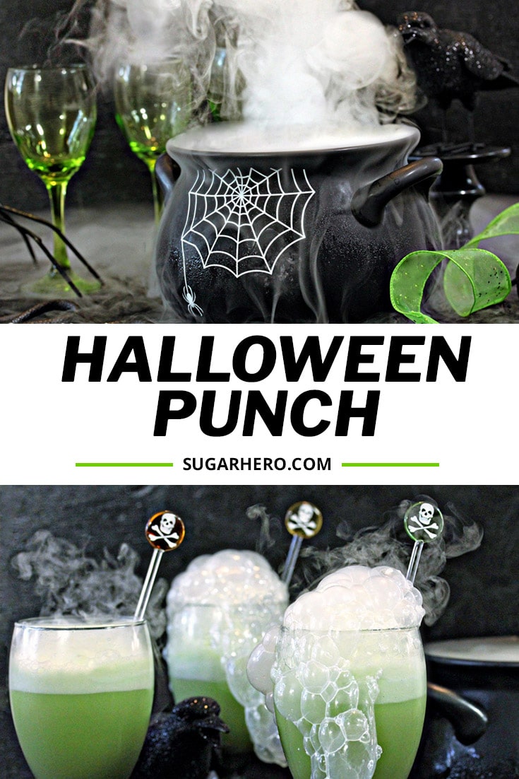 Witch's Brew Halloween Punch - SugarHero