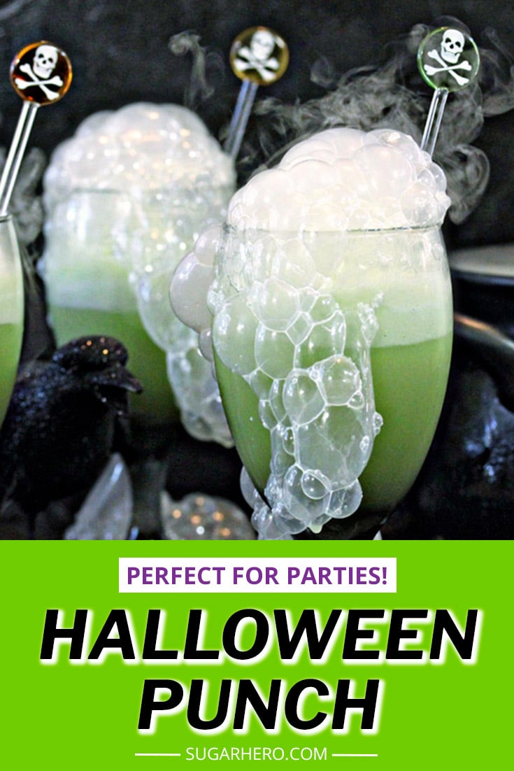 Witch's Brew Halloween Punch - SugarHero