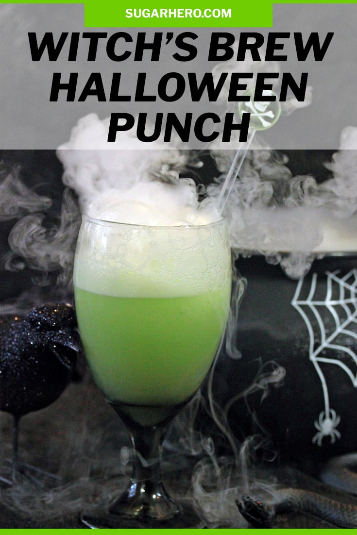 Witch's Brew Halloween Punch - SugarHero