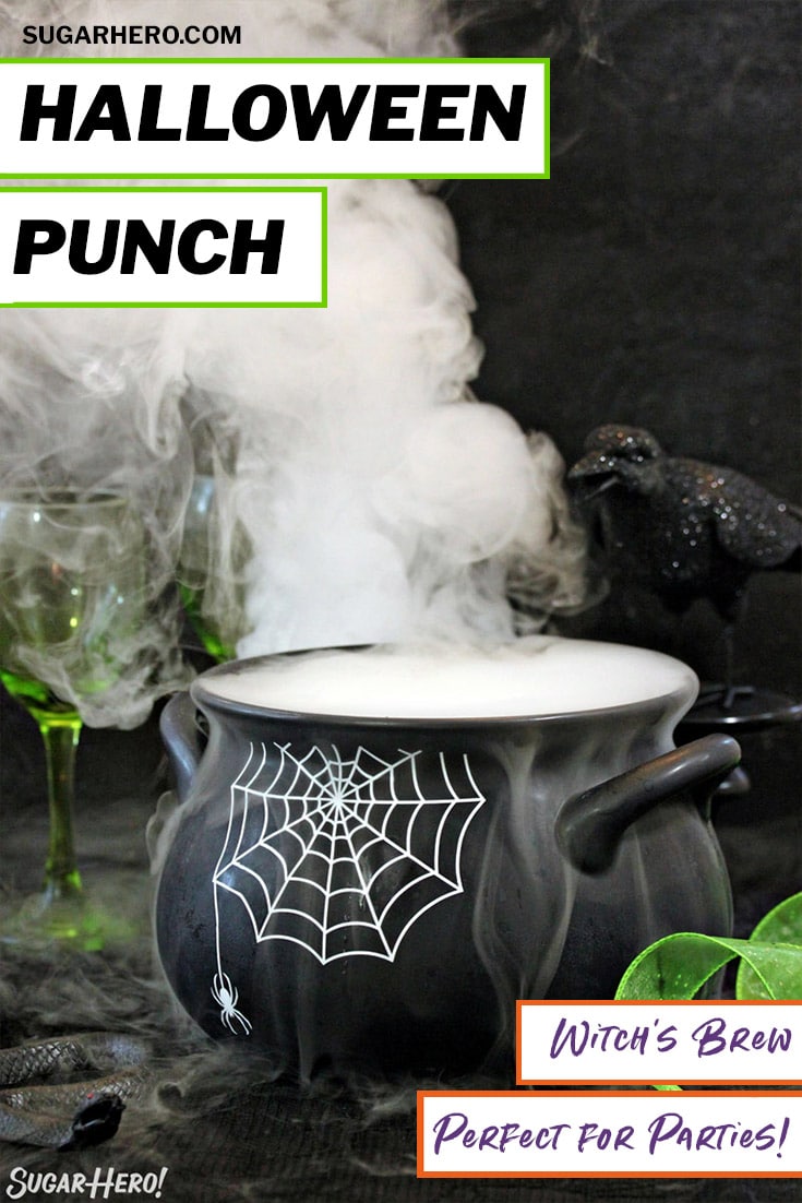 Witch's Brew Halloween Punch - SugarHero