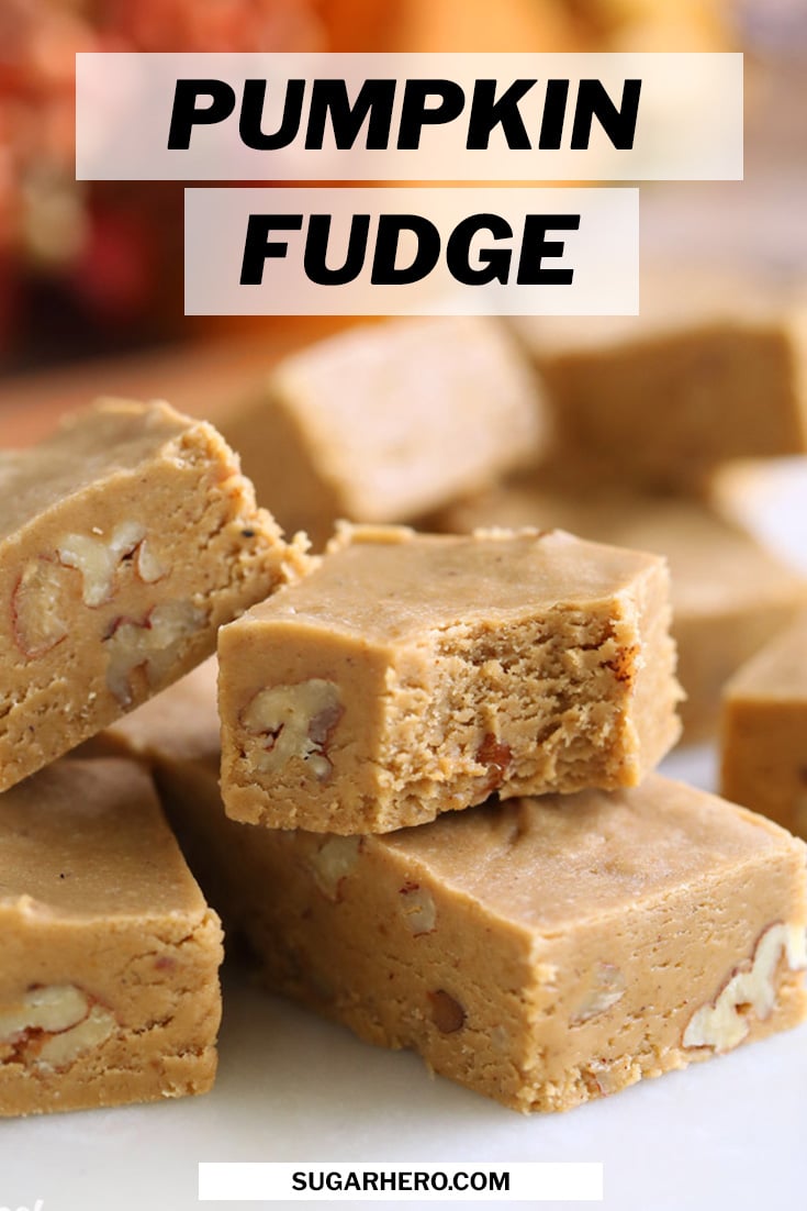 Pumpkin Fudge - SugarHero