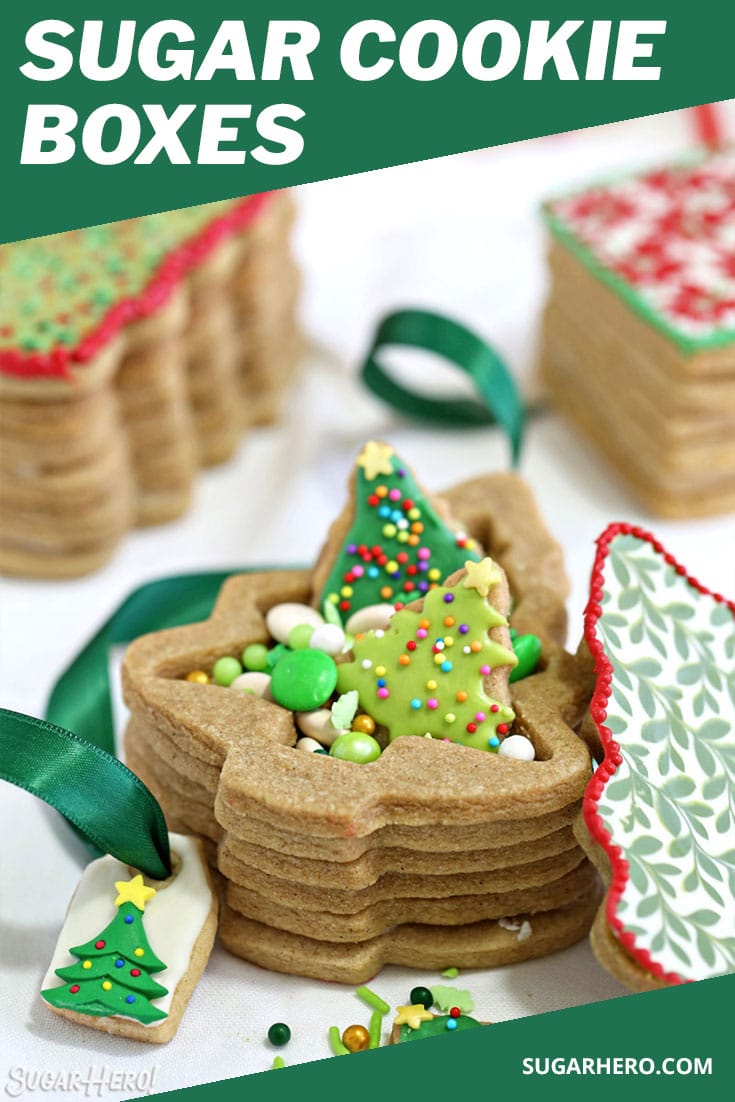 Edible Christmas Cookie Boxes (Recipe & Tutorial) - SugarHero