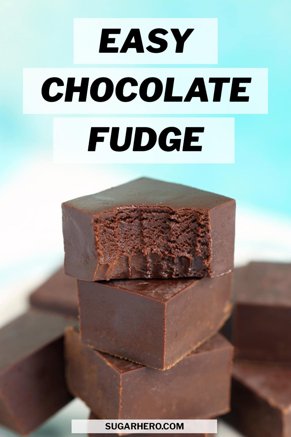 Easy Microwave Fudge - SugarHero