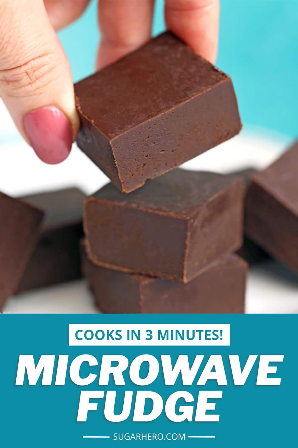 Easy Microwave Fudge - SugarHero