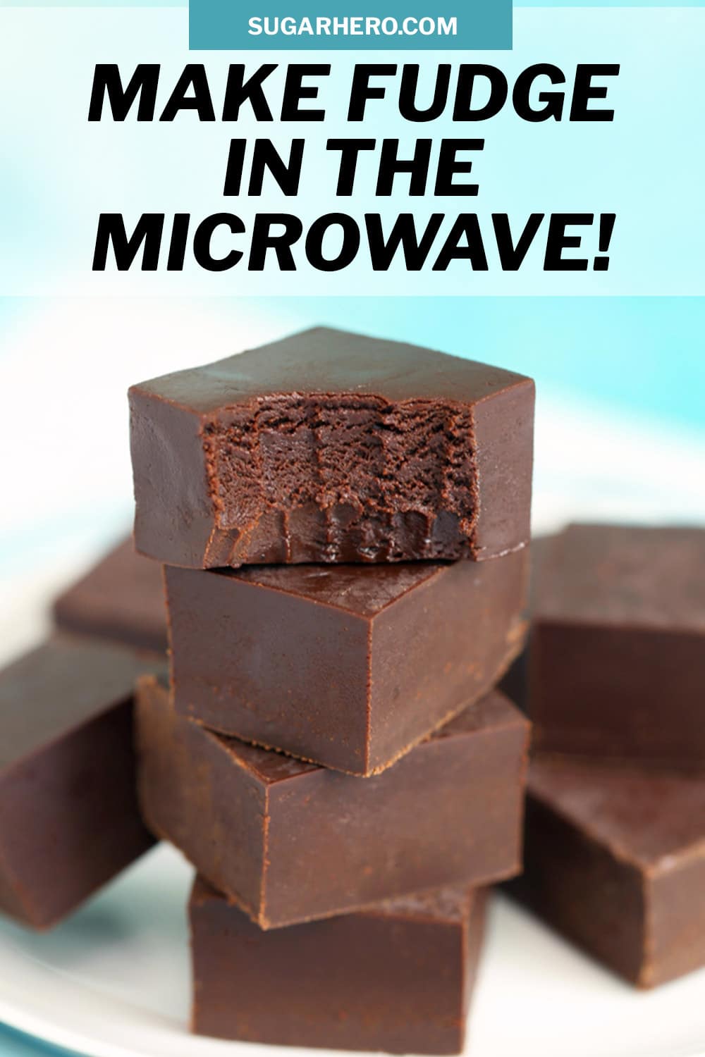 Easy Microwave Fudge - SugarHero