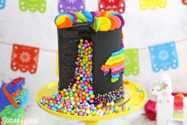 How to Make A Piñata Cake (with video!) - SugarHero