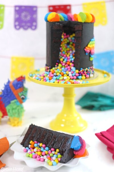 How to Make A Piñata Cake (with video!) - SugarHero