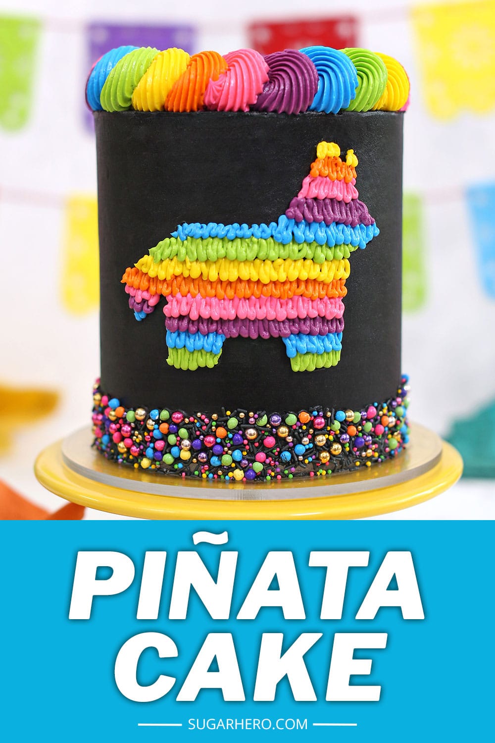How to Make A Piñata Cake (with video!) - SugarHero