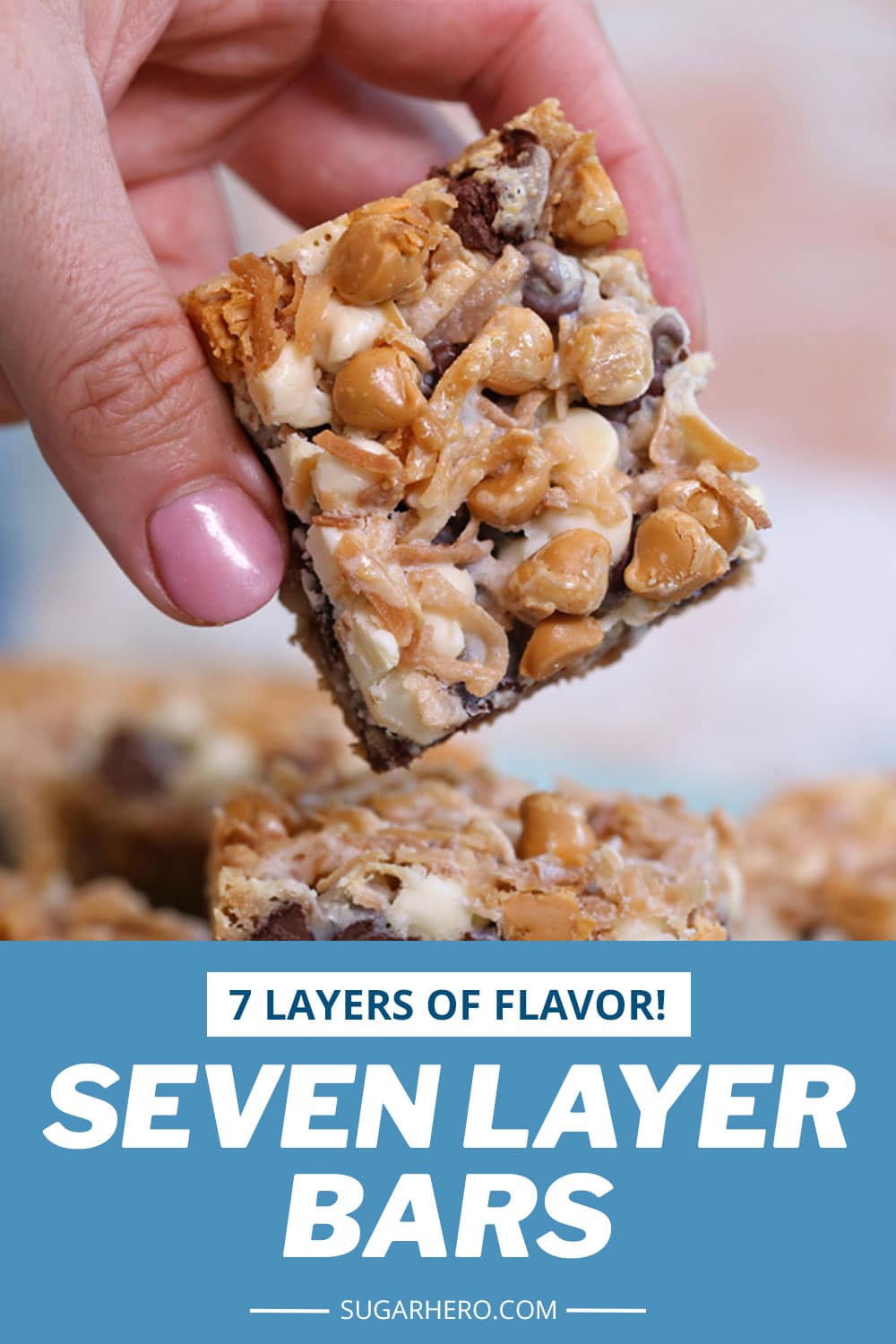 Seven Layer Bars - SugarHero