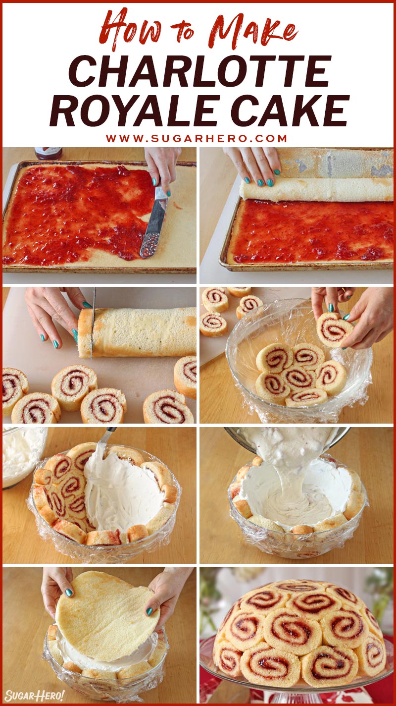 Charlotte Royale Cake - SugarHero