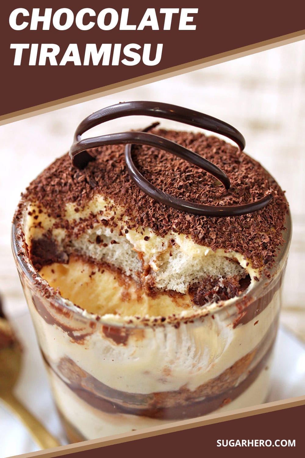 Chocolate Tiramisu - SugarHero
