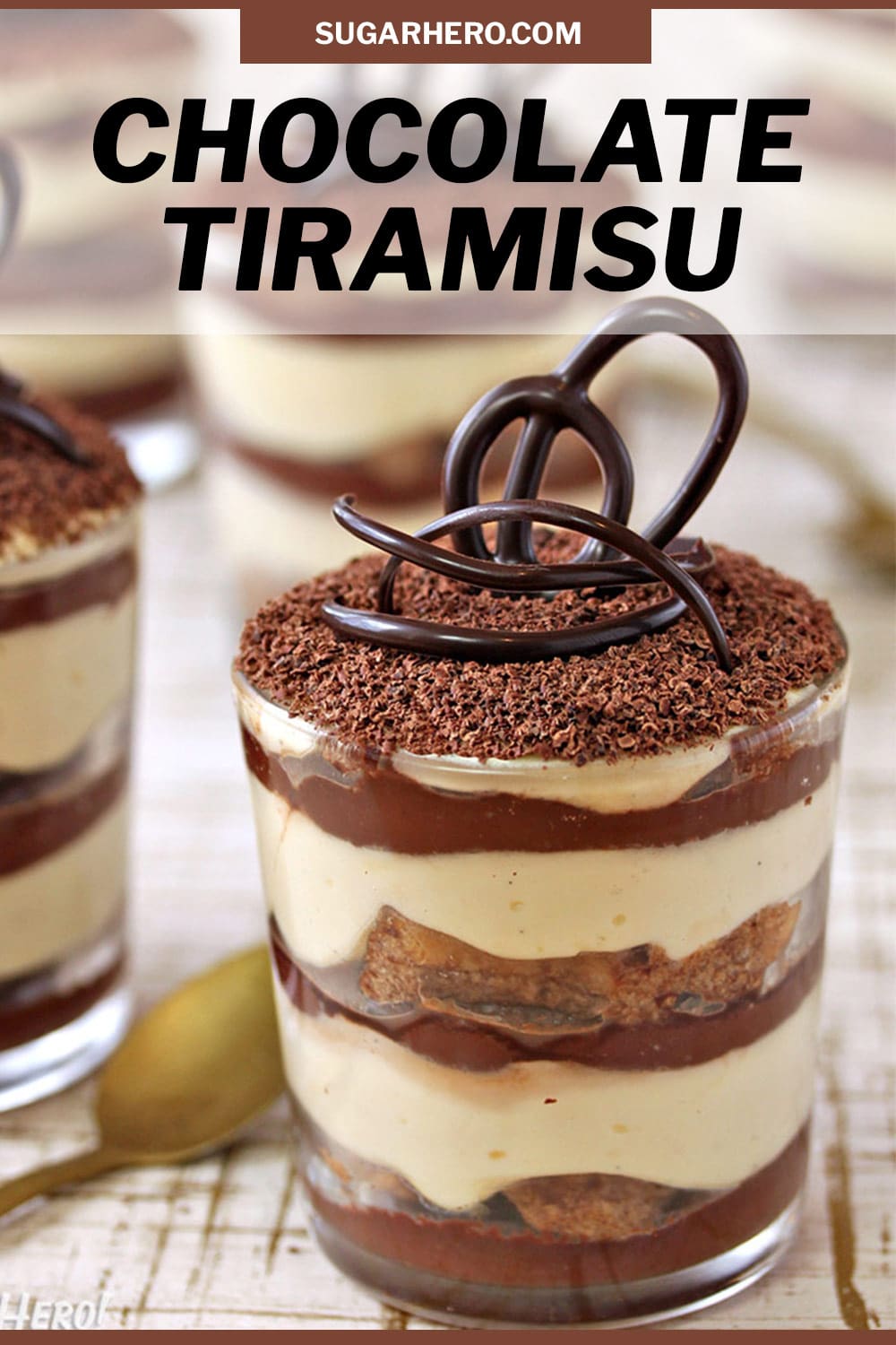 Chocolate Tiramisu - SugarHero