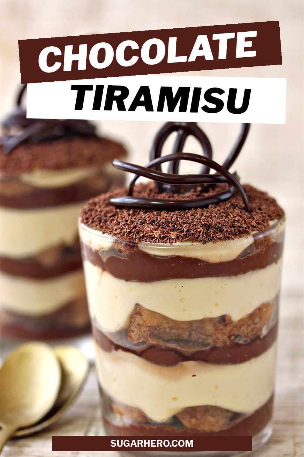Chocolate Tiramisu - SugarHero