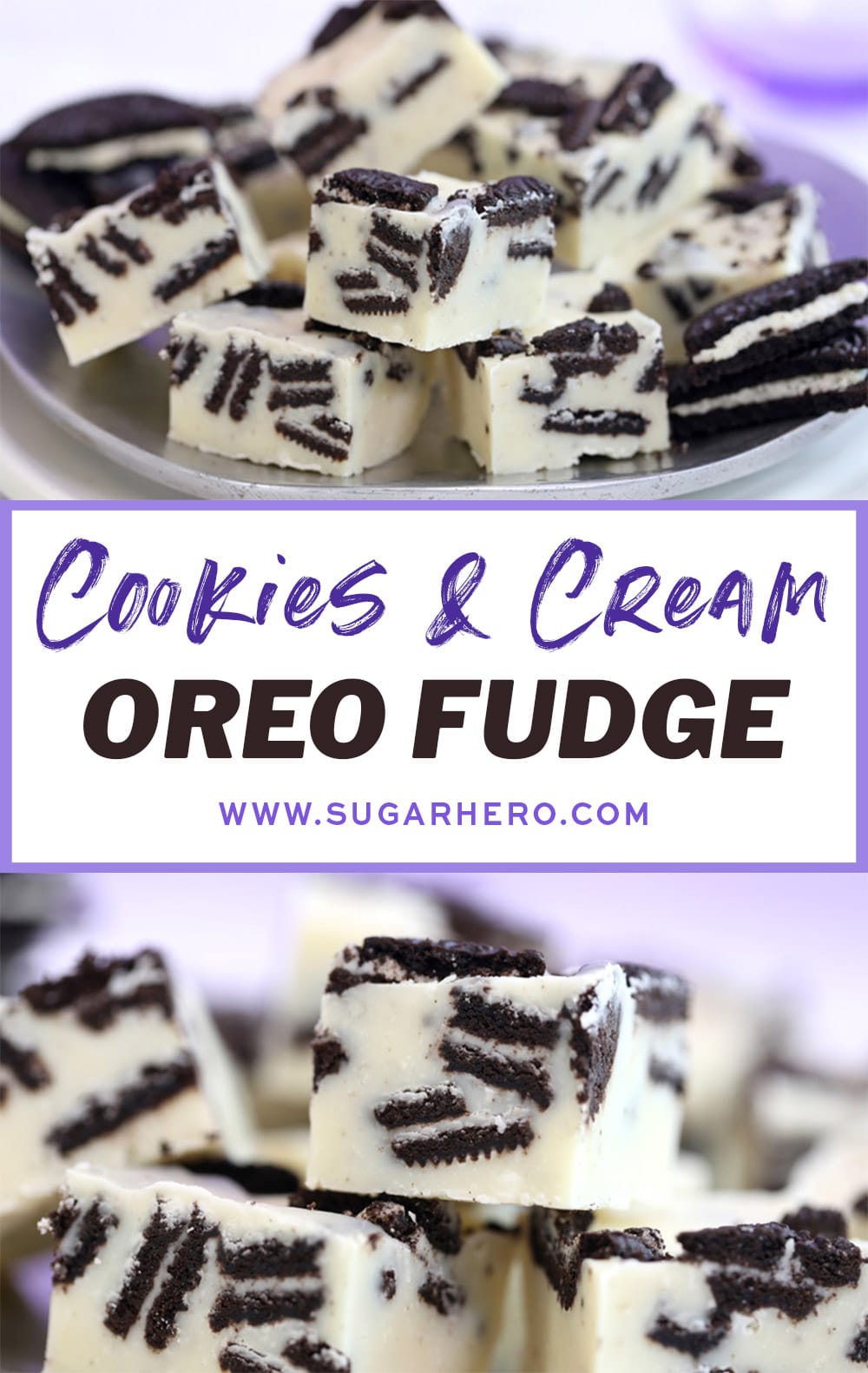 Oreo Fudge - SugarHero