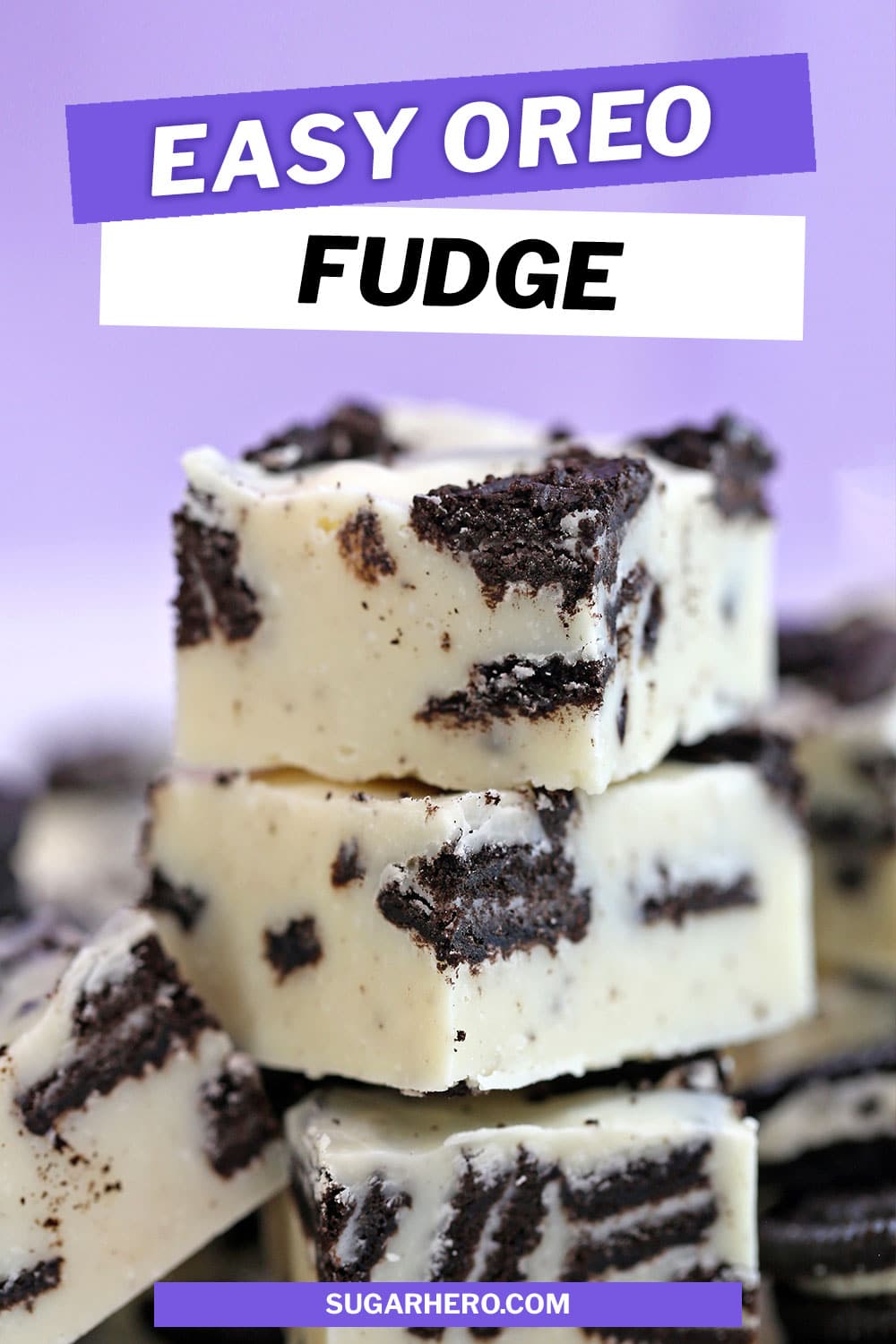 Oreo Fudge - SugarHero