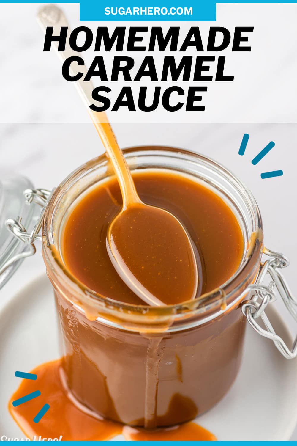 Homemade Caramel Sauce - SugarHero
