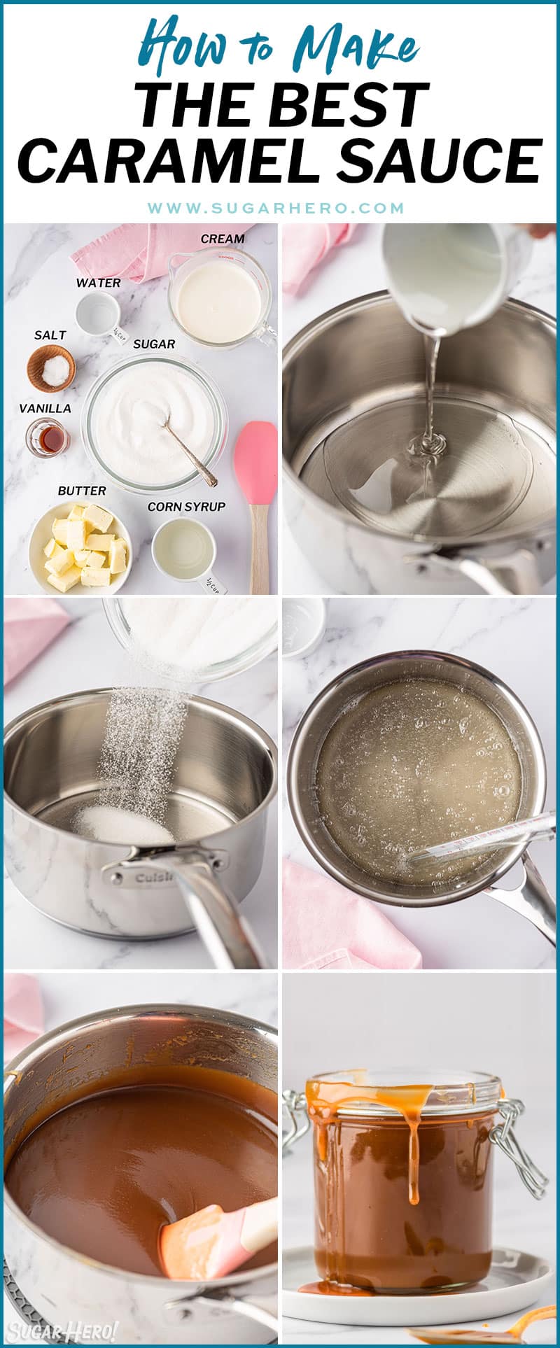 Homemade Caramel Sauce - SugarHero