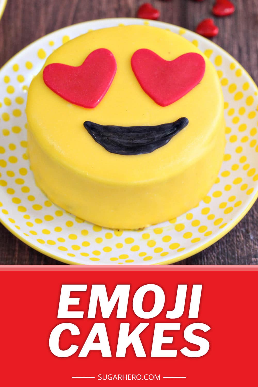 Emoji Mini Cakes - SugarHero