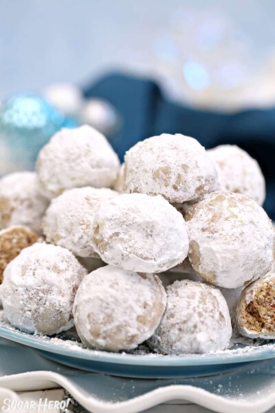 Pecan Snowball Cookies - SugarHero