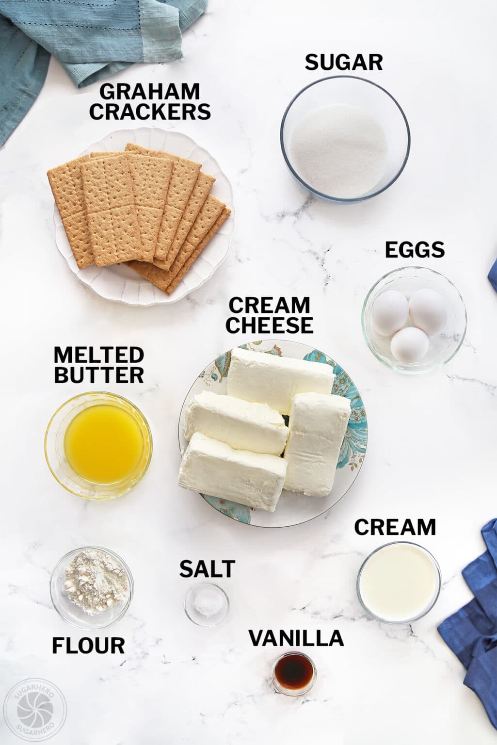 New York Style Cheesecake Recipe - SugarHero