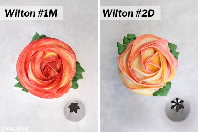 Rosette Cupcakes - SugarHero