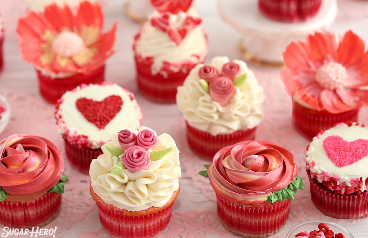 Valentine's Day Cupcake Recipes - SugarHero