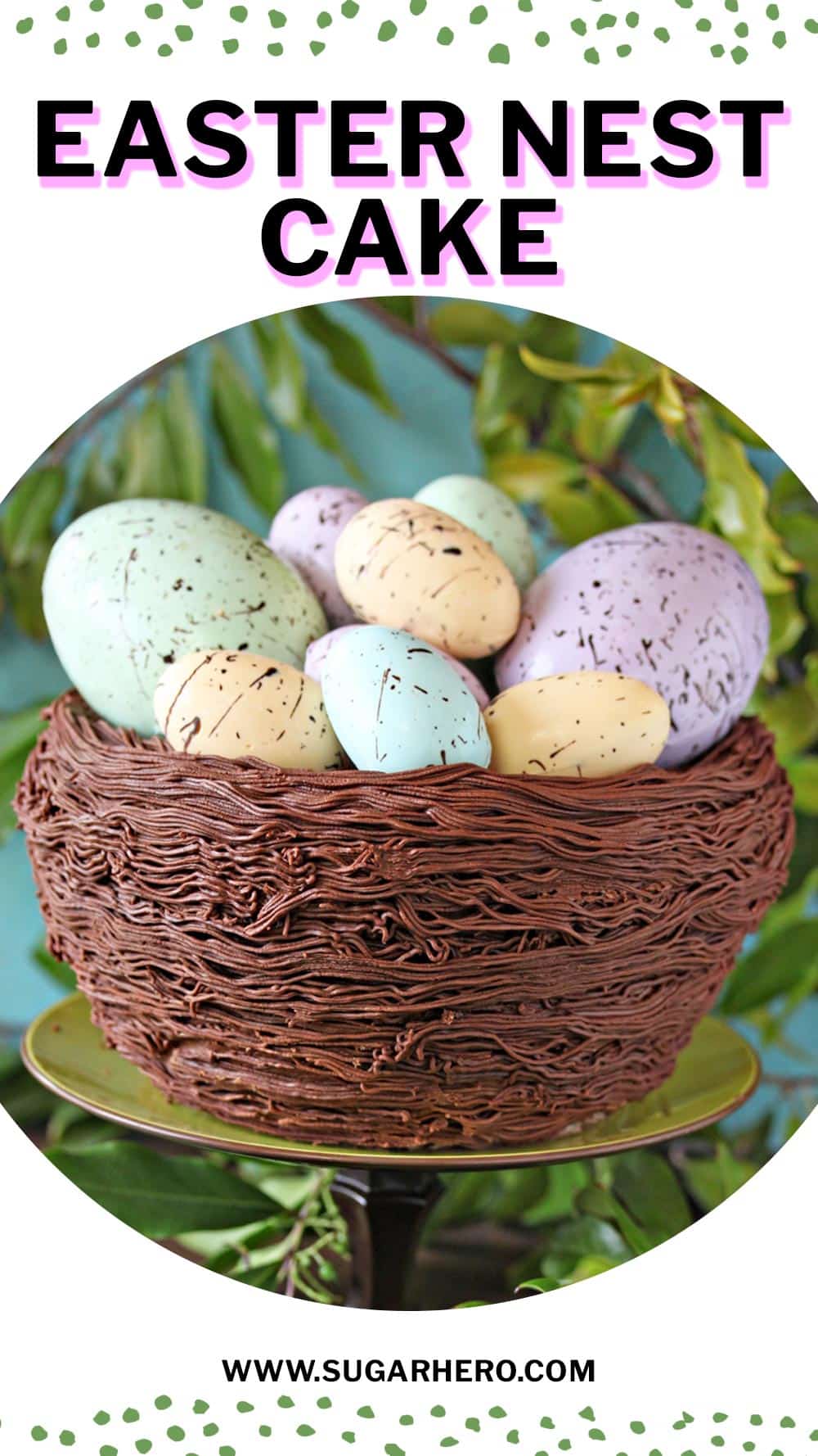 Easter Nest Cake - SugarHero